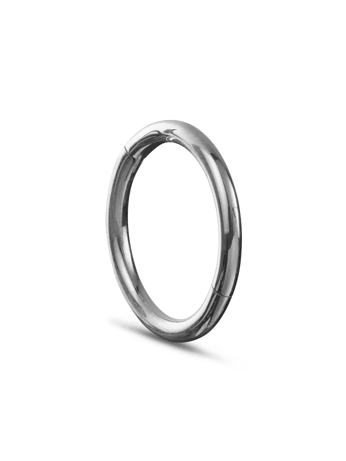 8mm White Gold Clicker Single Hoop Earring – Wildlike